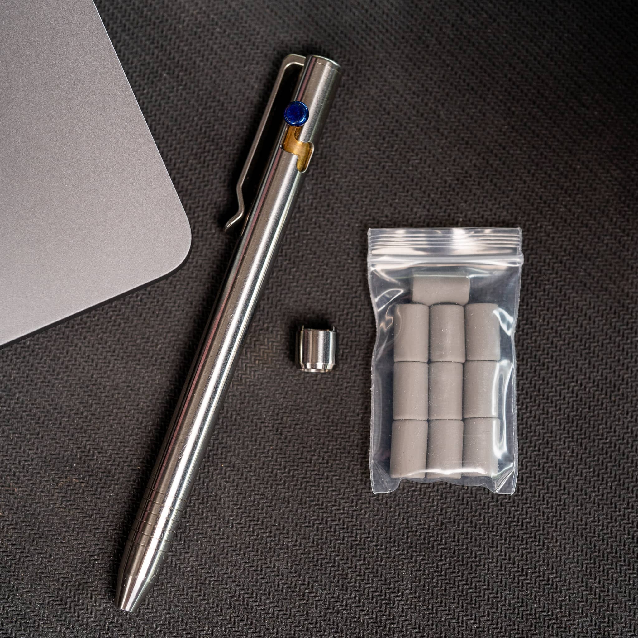 Eraser end + 10 Spare Eraser Refills for Bolt Action Pencils – Big Idea ...