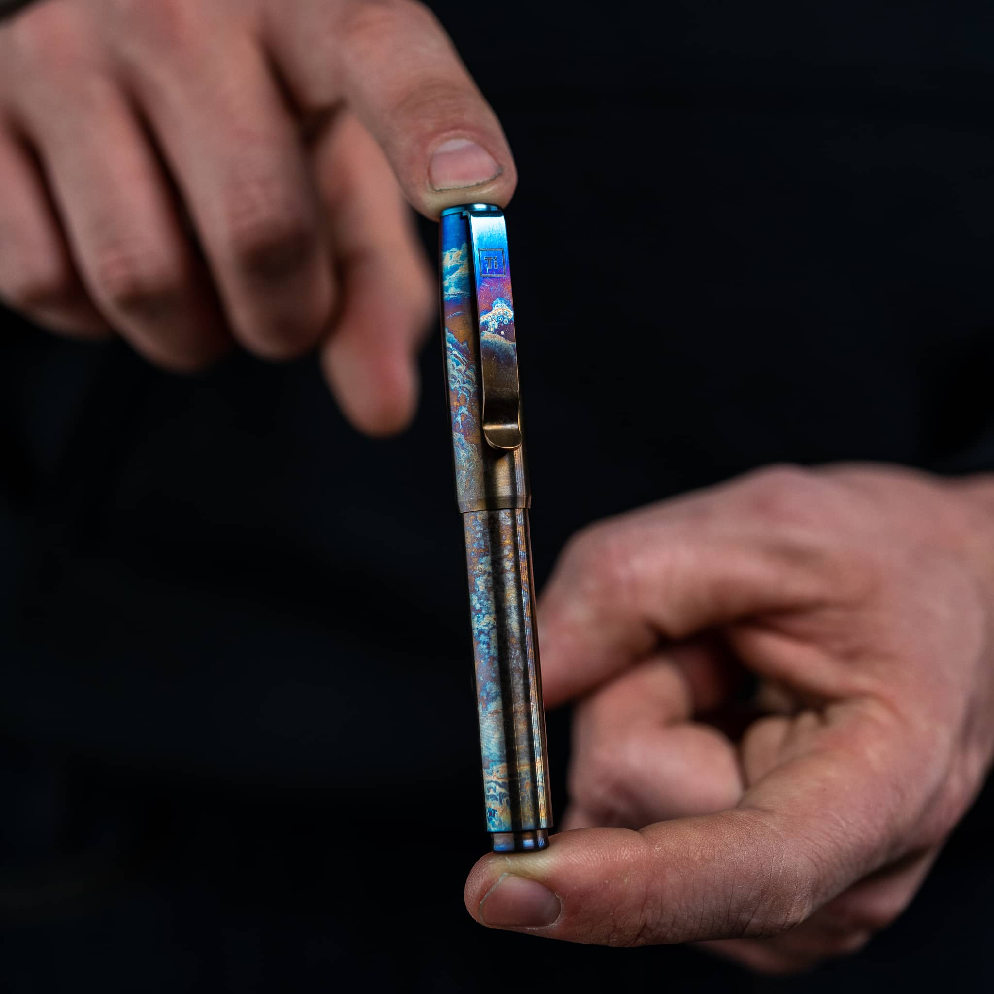 Flame Anodized Fountain EDC *Limited Release* - Big Idea Design LLC